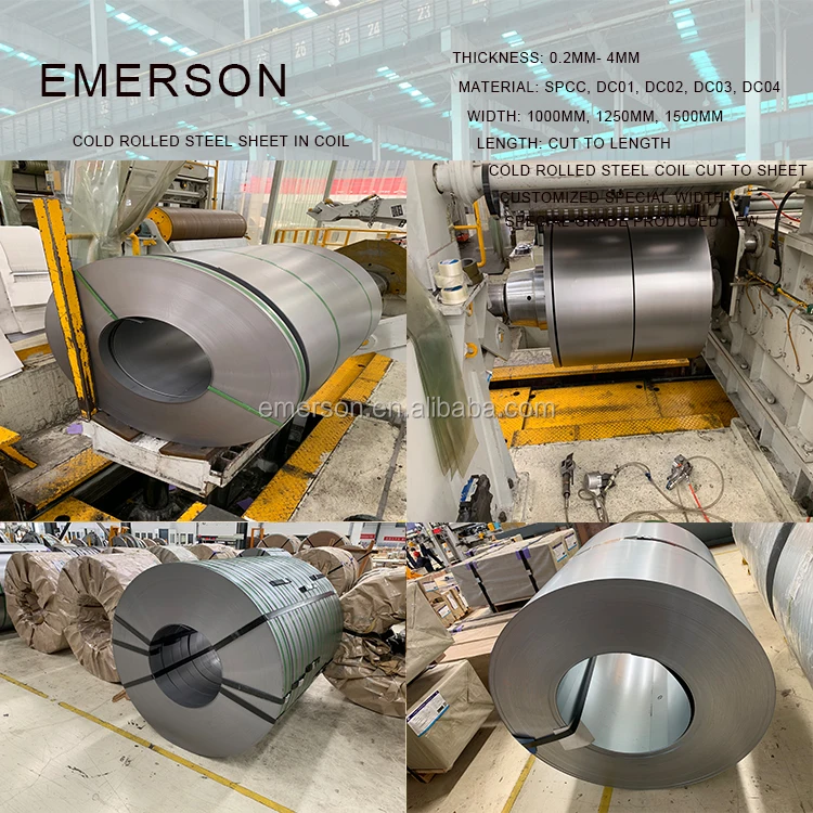 Black Annealed JSC270C Spec SPCC Cold Rolled Steel Coil