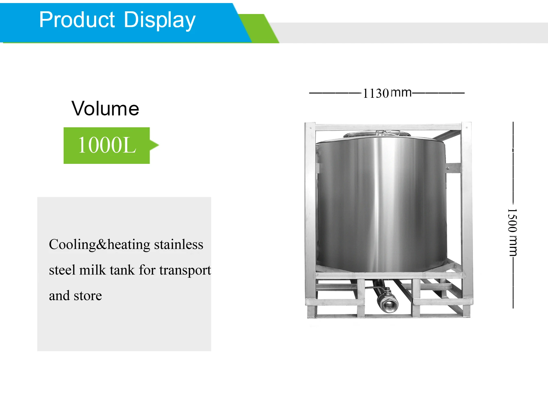 500-3000l Stainless Steel Ibc Tote Tank/custom Tank Storage Tanks(un31a ...