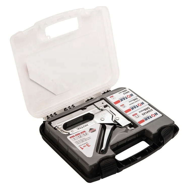 Upholstery Household Roof Hand Nail Gun Wood Frame Staple Manual Steel ...