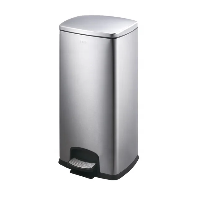 Gnf 30l Foot Pedal Waste Bin Household Garbage Bin Kitchen Dustbin ...