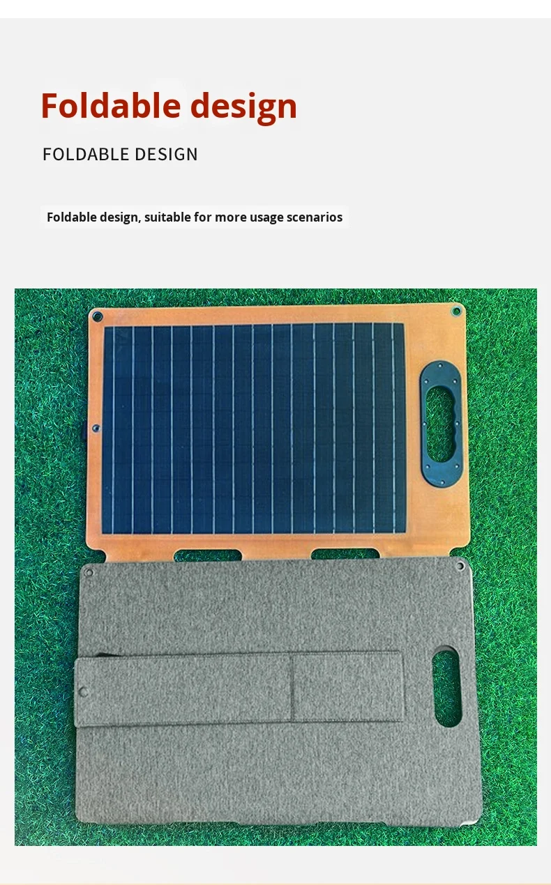 High-Efficient 120W Foldable Portable Solar Photovoltaic Panel with ...