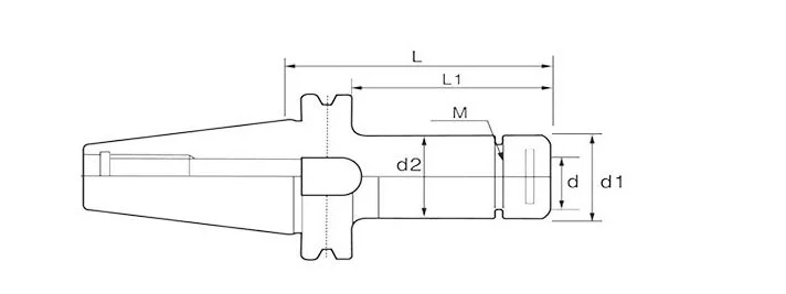 Machine Tools High Precision Bt30 Er20 High Speed Tool Holders Bt30/40/ ...