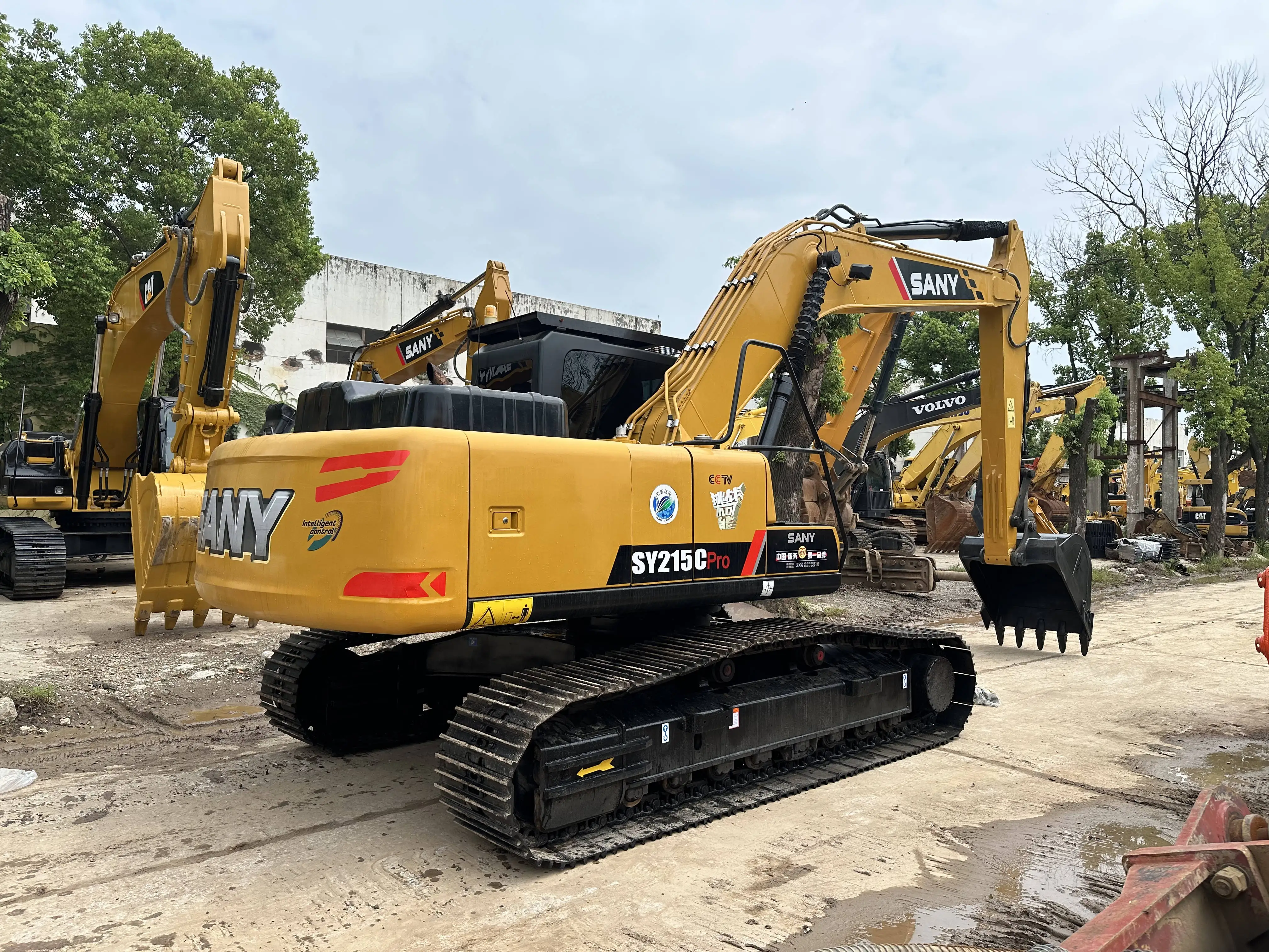 Cheap Sany Sy215 21 Ton Fairly Used Excavators For Sale In China - Buy ...