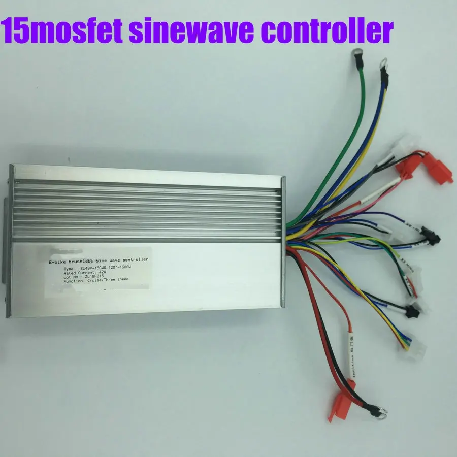 BLDC Sinewave Motor Controller Vector 48v60v72v1000w1200w1500w