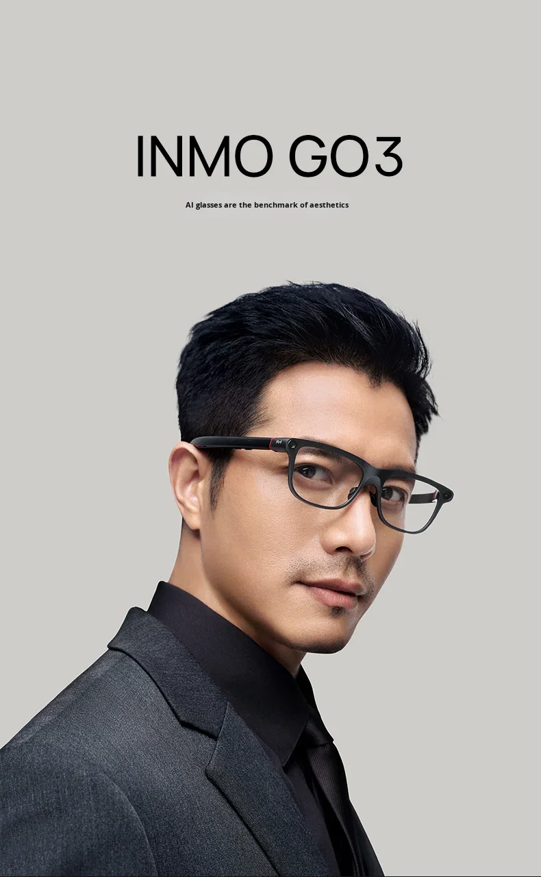 INMO Go3 AI Smart Glasses - 161 Language Translation