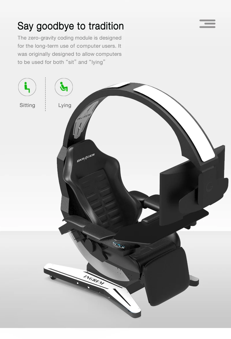 Adjustable Executive Silla Gamer Gamer Ingrem Veyron Ingrem Coding Pod ...