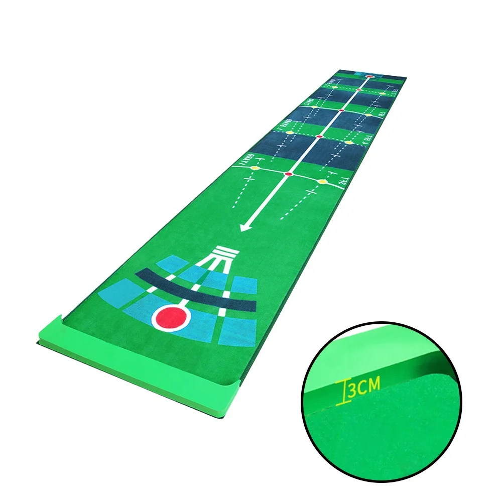 High Quality Indoor Office Golf Putting Mat Custom Folding Portable ...