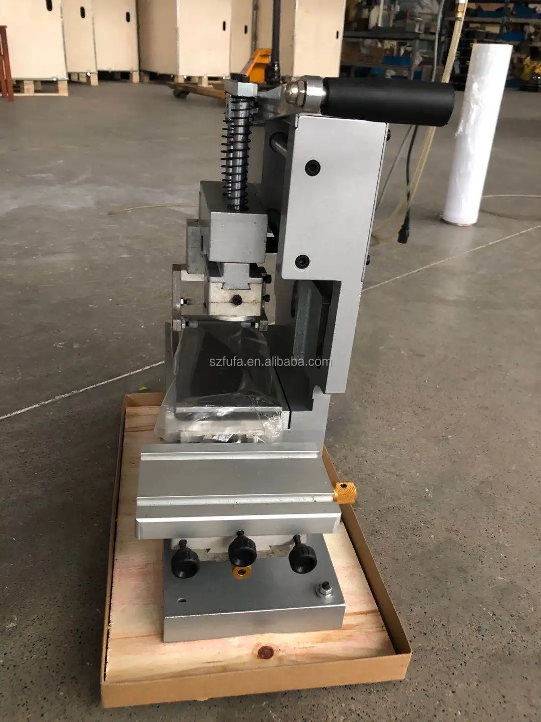 One Color Manual Tampon Printing Machine for Small Area Logo