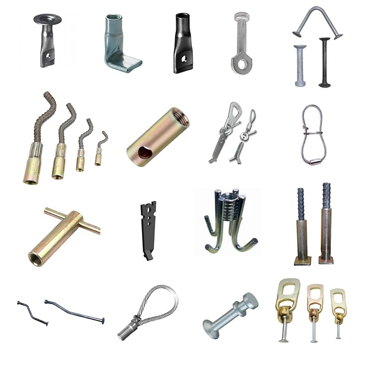Threaded Short Long Wavy Tail Lifting Anchor for Precast Concrete