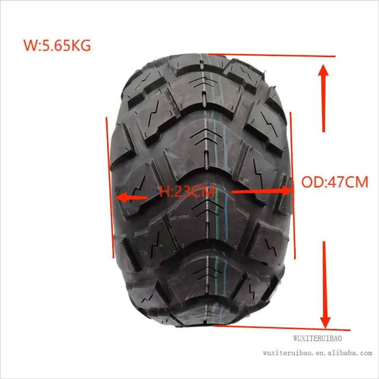 Turf Tire 18*9.5-8 Ply Rating 6p Pattern K572 Kenda Brand Tubeless Atv ...