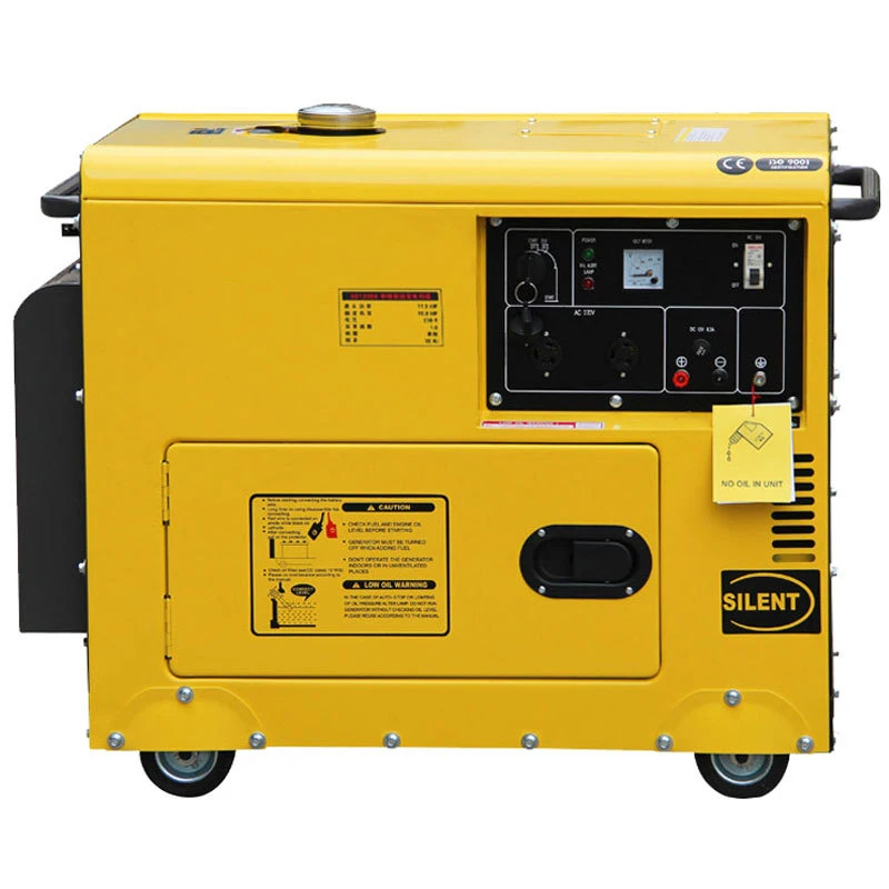 6kw Single Phase Diesel Generator Dg8500se - Buy 6kw Single Phase ...
