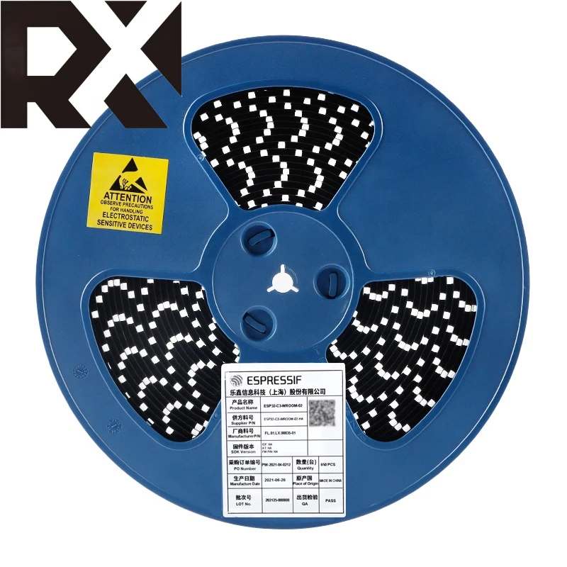 Rx Espressif Esp32 Esp32c3 Esp32 C3 Wroom 02 Wifi Ble50 Riscv Singlecore Mcu Soc Wifi Module