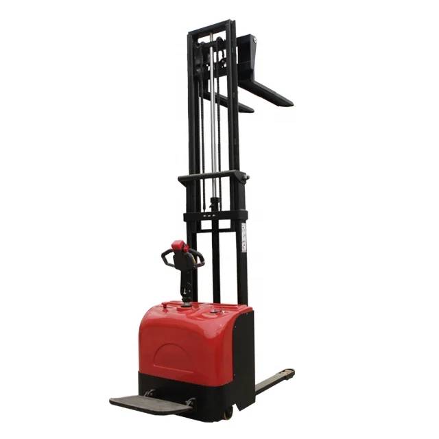 1ton 2t Full Electric Powered Pallet Truck Small Electric Stacker ...