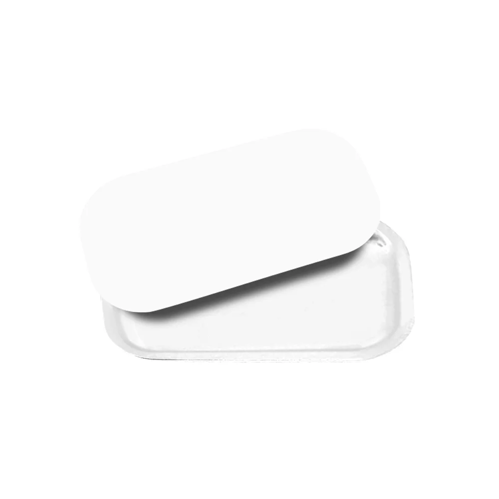 A 18*14cm Custom Logo Smoke Metal Herb Trays Plain Weed Cigarette Tray ...