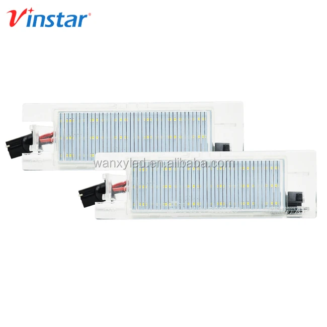 Vinstar LED Car License Plate Lamp for Opel - Emark DOT SAE