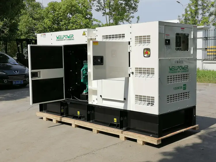 80kw 100kva Generator Silent Type Soundproof With Cummins 6bt5.9-g2 ...