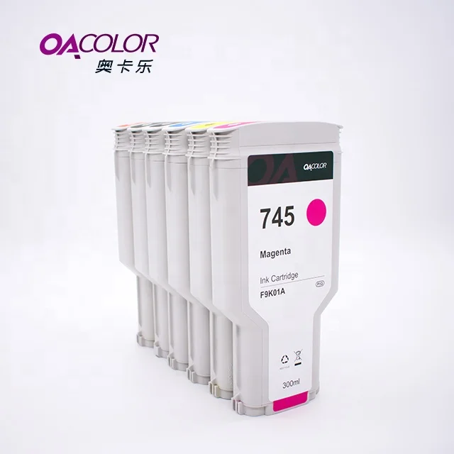 Oacolor F9k01a F9k02a F9k03a F9k04a F9k05a F9k06a For Hp 745 Ink ...