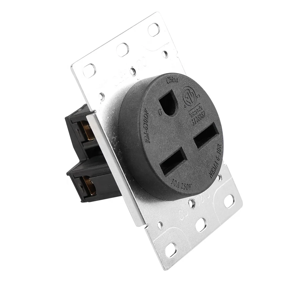 Ls9280 Power Receptacle 30 Amp,6-30r Straight Blade,Range Power Outlet ...
