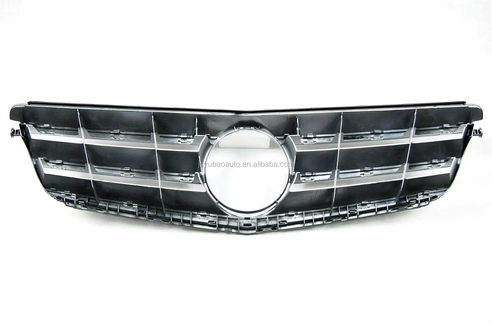 Factory Price Grille Assembly Black Chrome For Mercedes Benz C Class ...