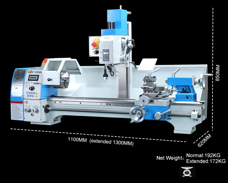 3 in 1 Ball Turning Auto Feed Lathe Mill and Drill Attachment