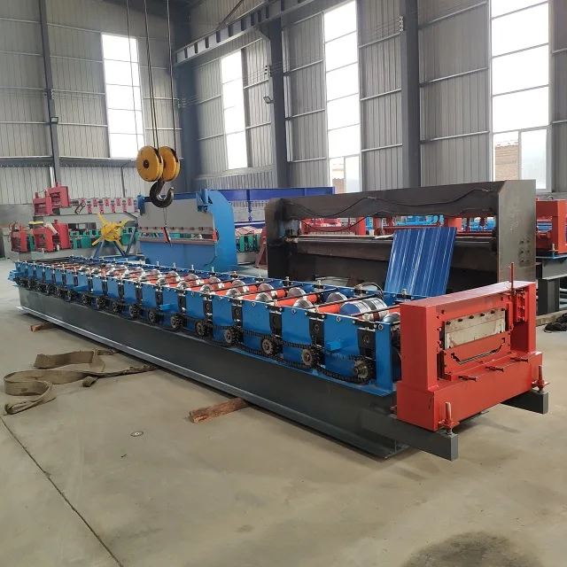 Automatic Metal Steel Soffit Panel Standing Seam Making Roll Forming ...