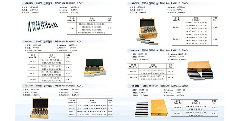 High Precision Parallel Block Set Pb Type Parallel Block Pb150 Pb151 Pb153 Pb154 Buy Precision