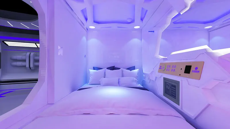 New Capsule Bed With Beautiful Appearance - Buy Capsule Bed Room ...