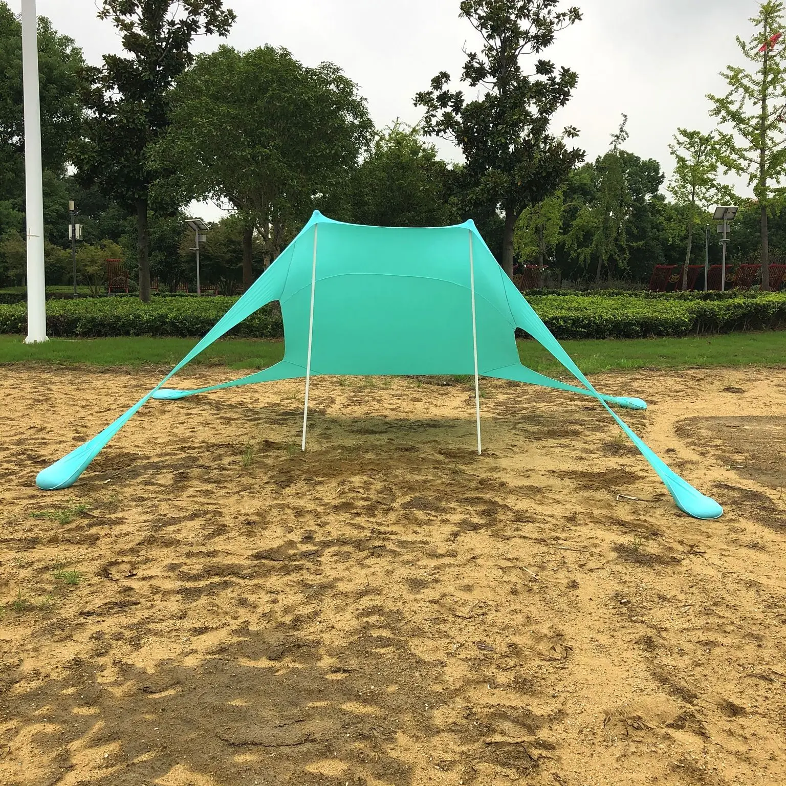 Upgrade Luxury Tarp Tent Lycra One-piece Waterproof Sunshade Canopy ...