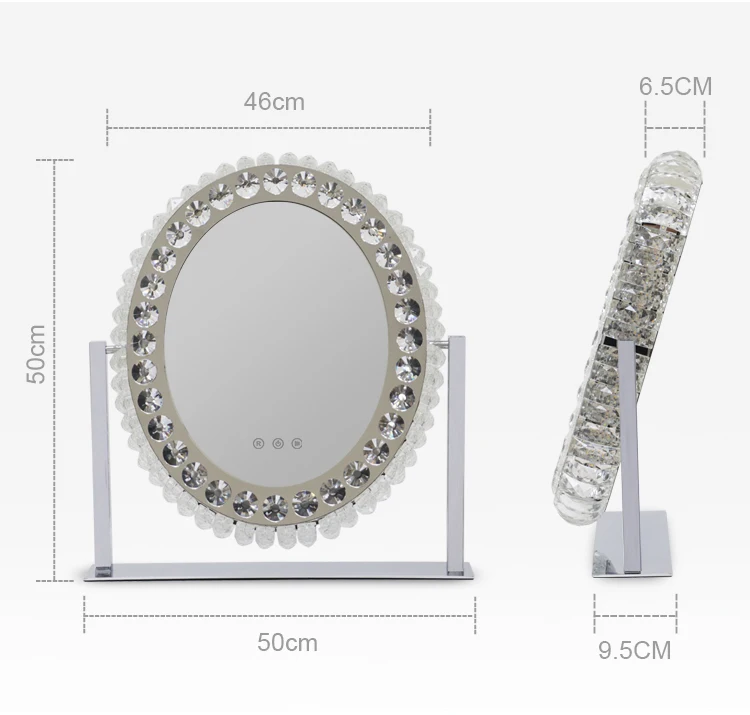 New Arrival Led Hollywood Lighted Vanity Bling Bling Diamond Crystal ...