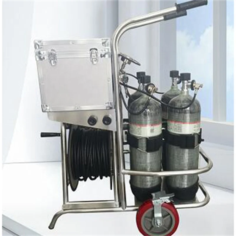 Firefighting Trolley Mounted SCBA - 6.8L Mine Rescue Equipment