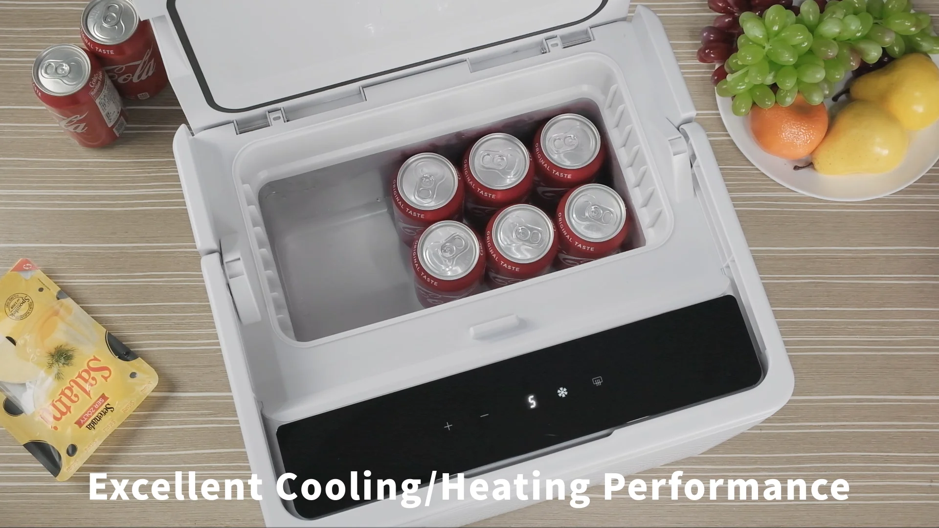 10l Portable Mini Compressor Car Freezer With Heating And Cooling ...