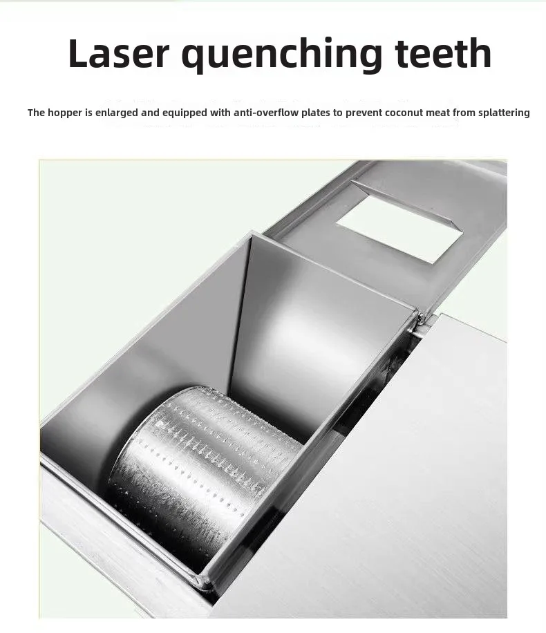 Electric Coconut Processing Machine - Efficient & Durable