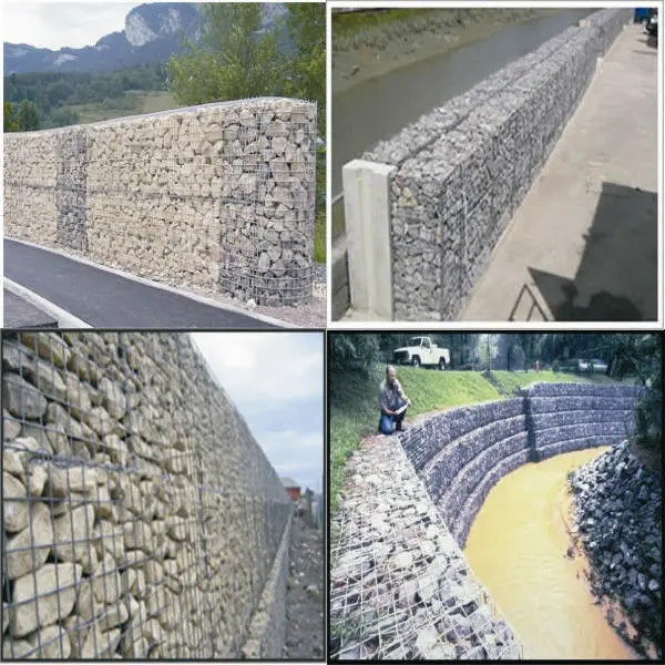 Hot Dipped Galvanized Welded Retaining Wall Wire Mesh - Buy Welded ...