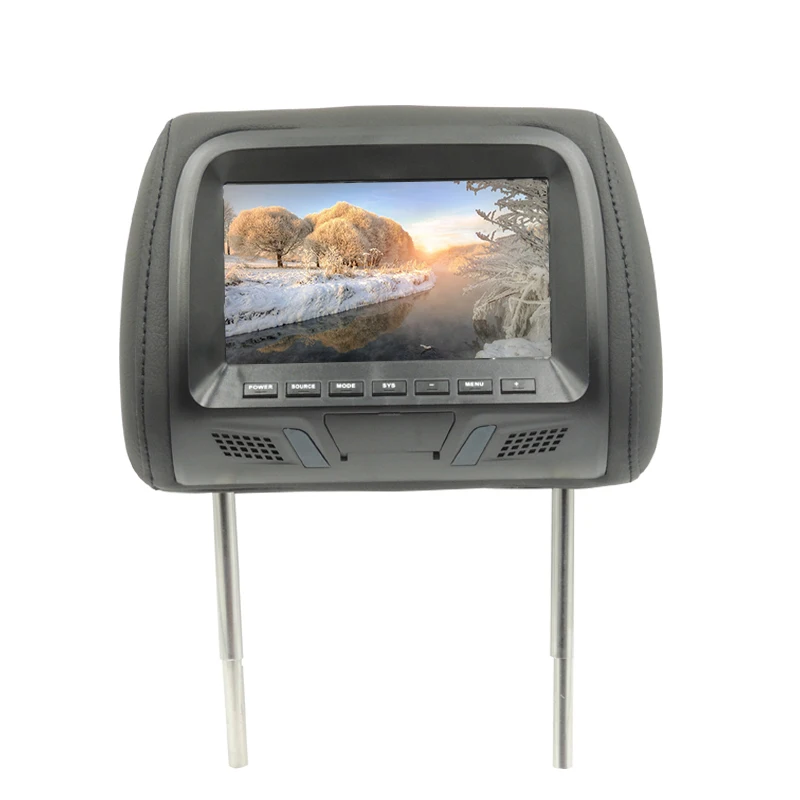 Pyle Headrest Monitor - 7 Inch Car DVD Player with TV