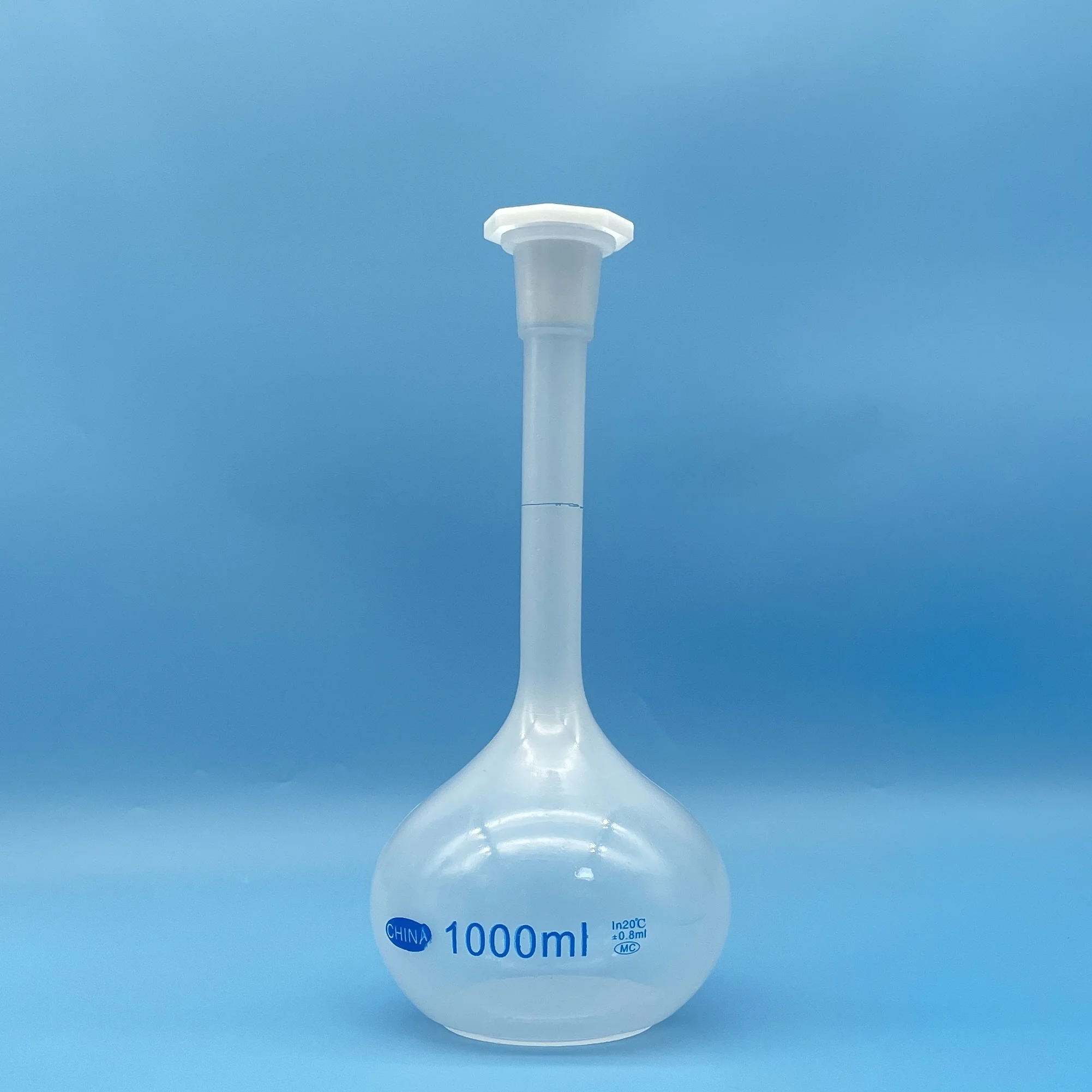 Laboratory Plastic Volumetric Flask - 100ml - OEM Support