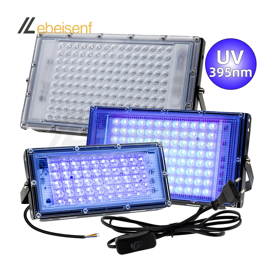 IP65 Waterproof UV LED Flood Lights - 50W to 300W Power