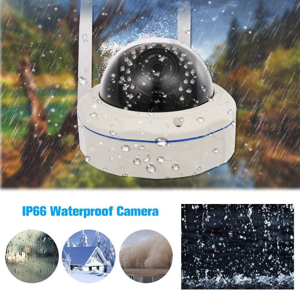 Security IP Dome CCTV Camera with 3G 4G SIM Card - Joneytech