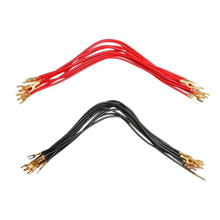 Small Two-Pronged U-Fork Wire - All-Copper U-connector