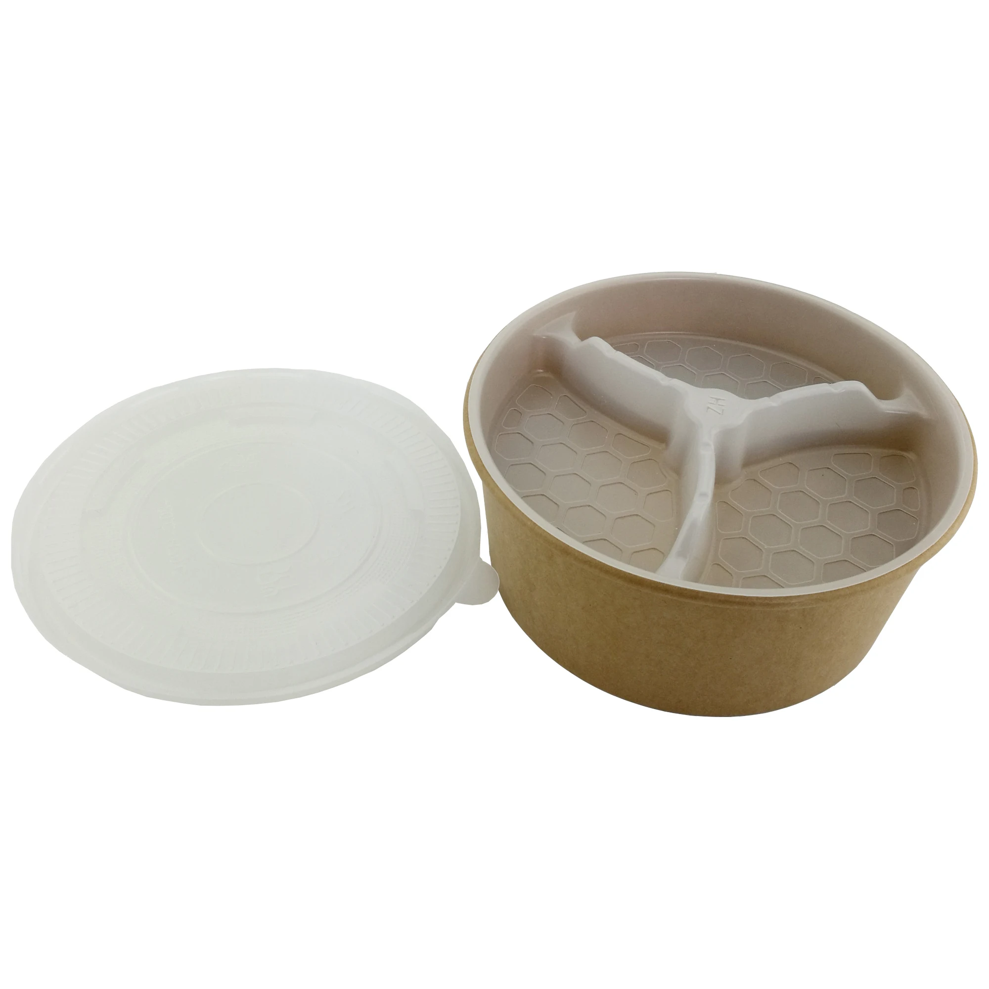 16oz 450ml Disposable Soup Rice Paper Water Kraft Paper Bowl - Buy ...