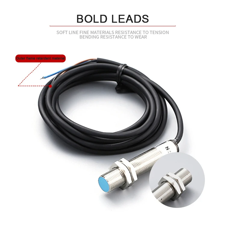 Three-wire PNNP/NPN Inductive Proximity Switch Sensor