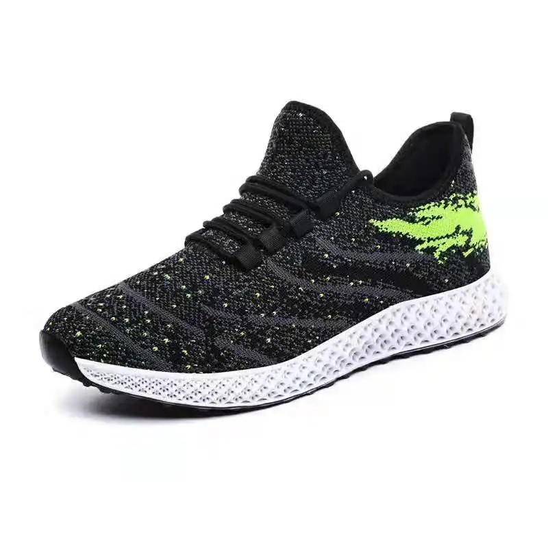 Alibaba Hot Sale Pattern Breathable Fashion Casual Shoes 2020 Men Sport ...