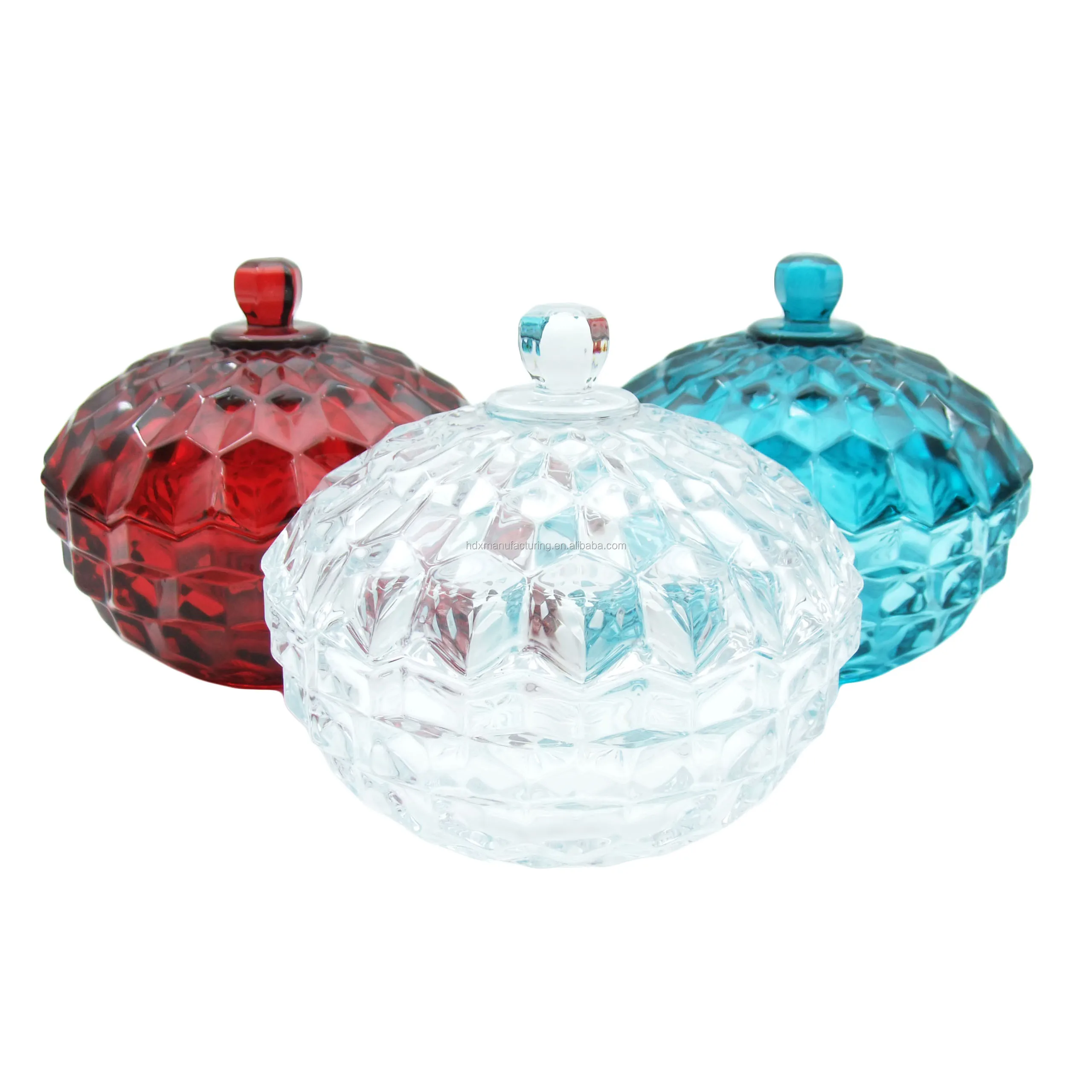 Haodexin Customized Crystal Glass Colorful Tea Coffee Pots Sugar ...