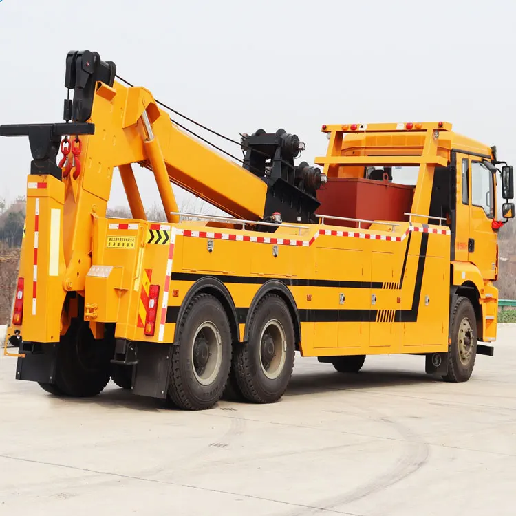 Shacman 6*4 20ton Heavy Duty Rotator Tow Truck Hydraulic Winch Italy ...