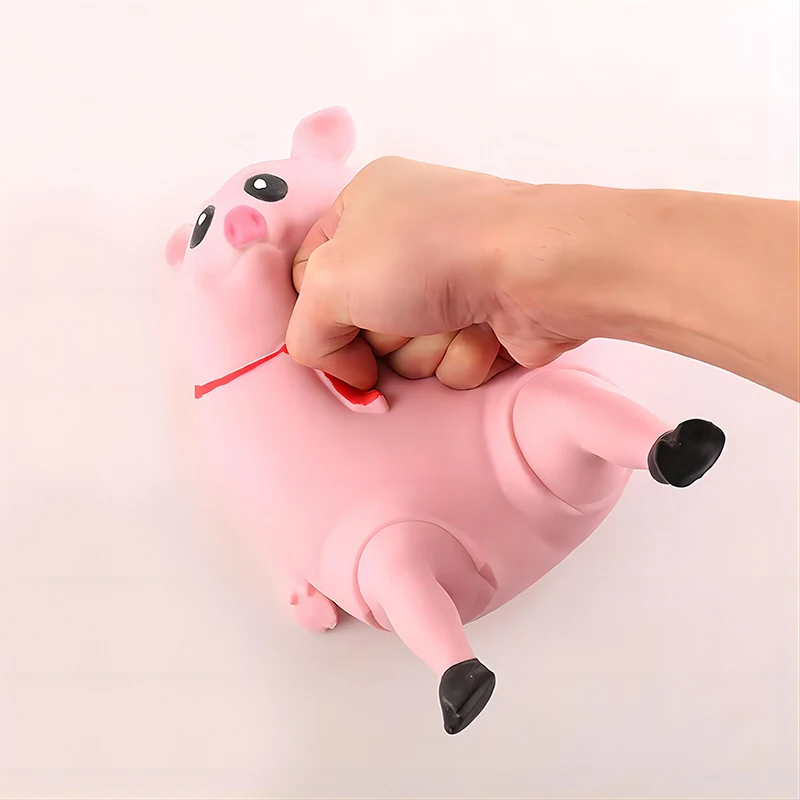 Pink Squishy Piggy - Stress Relief Toy for Kids & Adults
