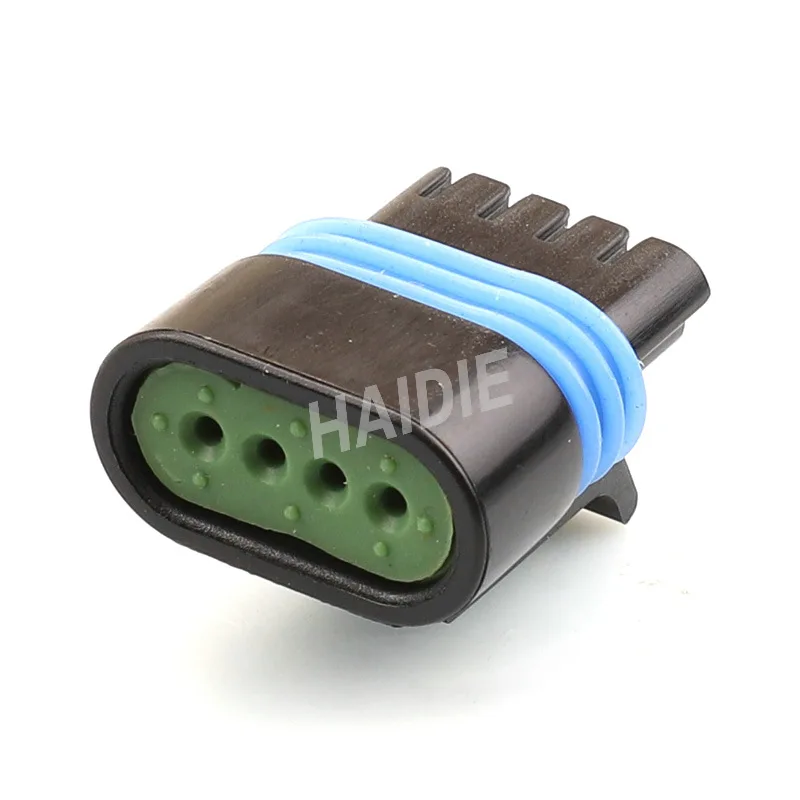 Haidie 4 Pin Female Waterproof Automotive Electrical Wiring Auto ...