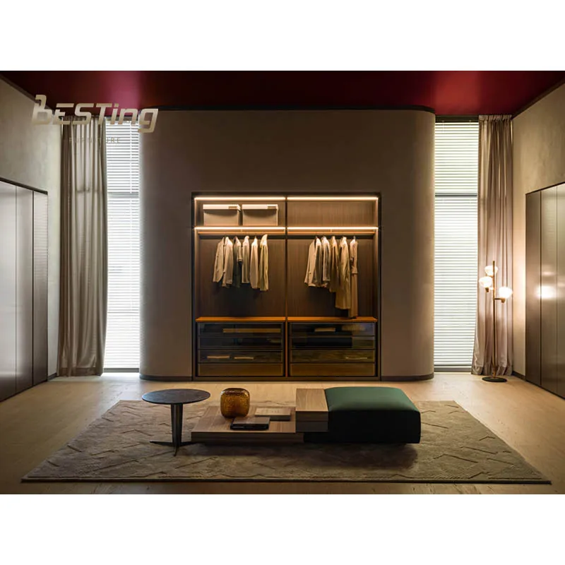 Italian Modern Luxury High End Walldrope Walk In Closet Wardrobe ...