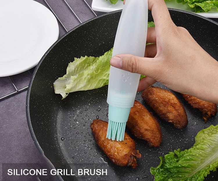 Heat Resistant Marinading Meat Grill Basting Pastry Brush