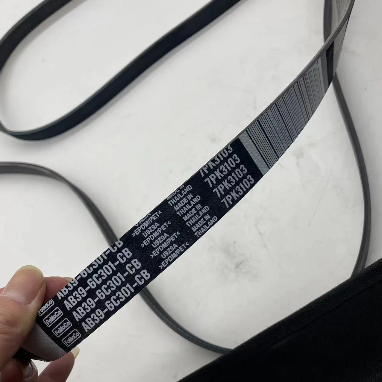 Auto Parts Fan Belt Ab39-6c301-cb 7pk3103 For Ford Ranger 2012- 3.2l ...