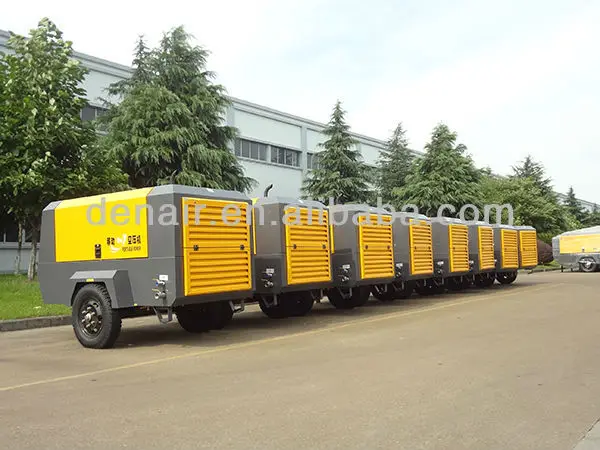 10m 3/menit Pada 13bar Diesel Air Compressor Untuk Proyek Pertambangan ...