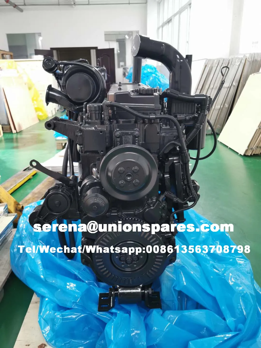 SAA6D125E-3 Excavator Engine for Komatsu PC400-7 PC400LC-7